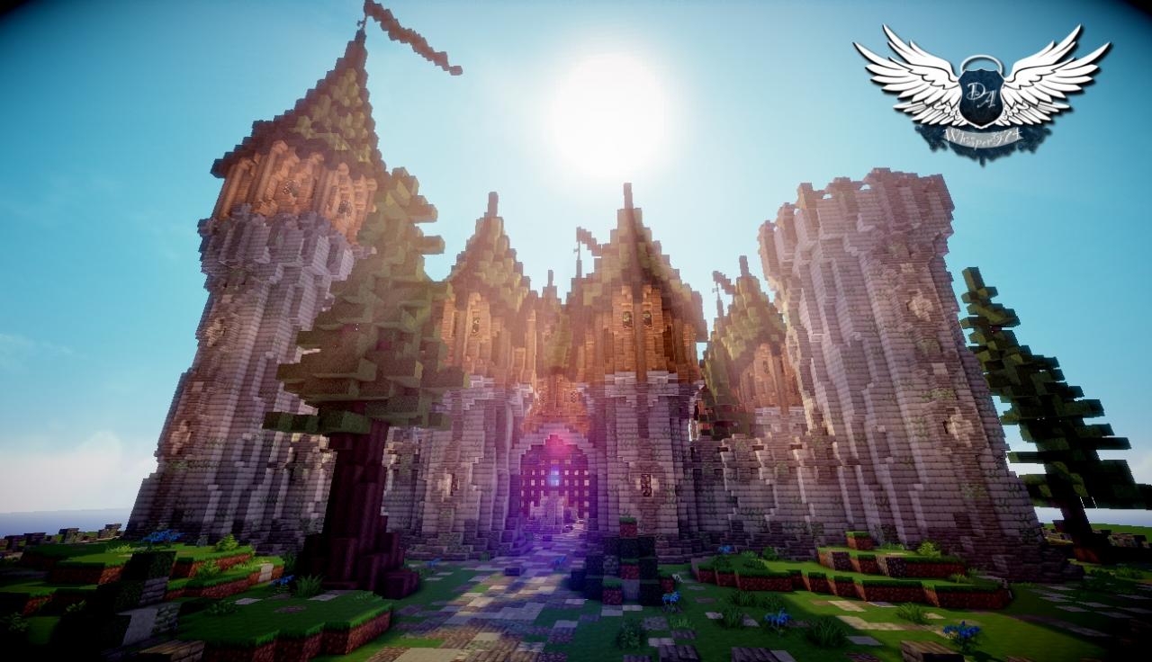 Simple medieval spawn ( faction ) Minecraft Map