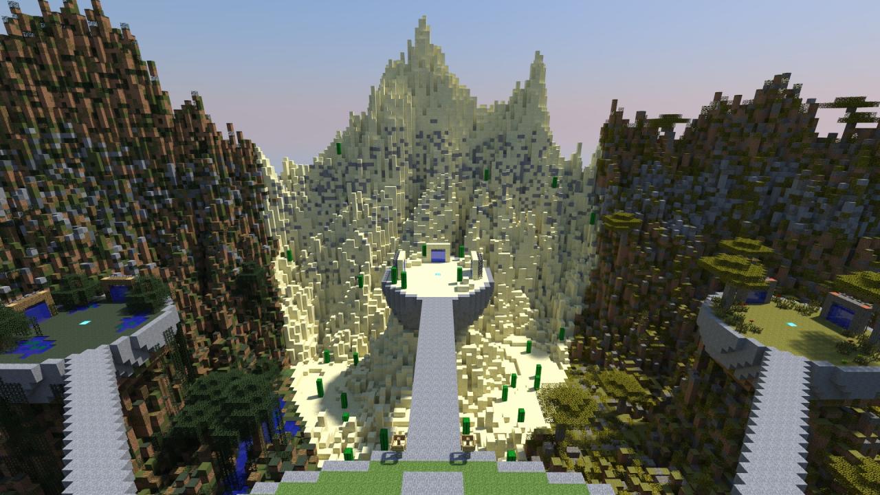 Biome Portal Spawn Minecraft Map