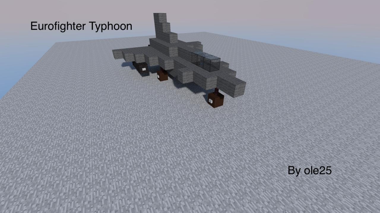 Eurofighter Typhoon Minecraft Project