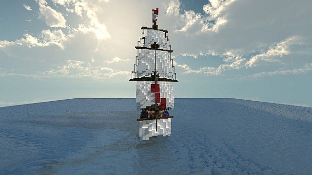 British Flagship: HMS Royal Charles Minecraft Map