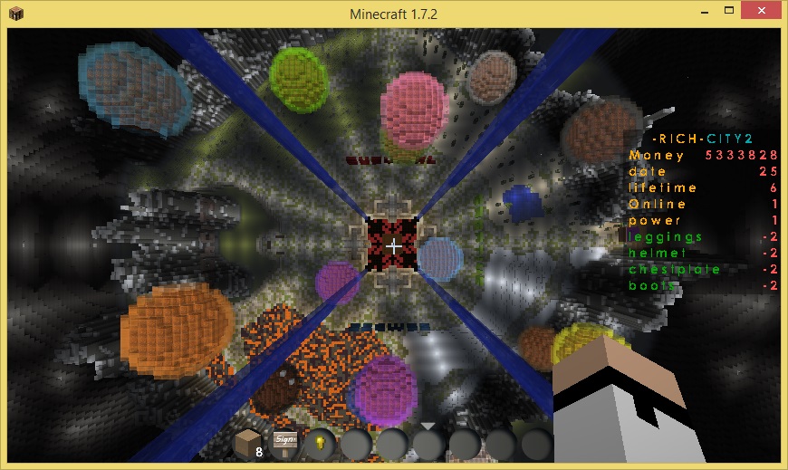 rich city 2 Hub Minecraft Map