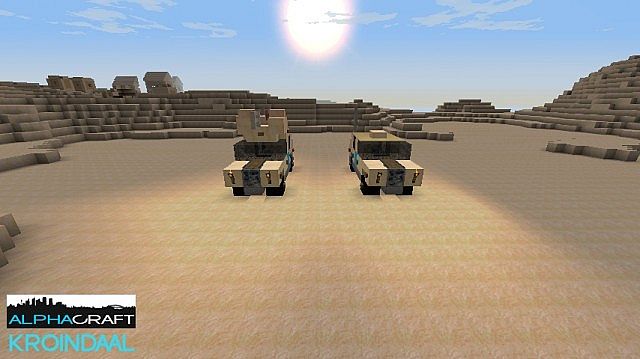 [Alphacraft] M1151 Humvee Minecraft Map