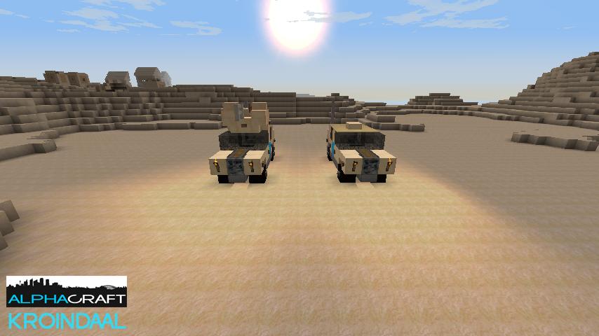 [Alphacraft] M1151 Humvee Minecraft Map
