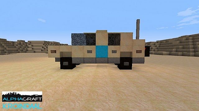 [Alphacraft] M1151 Humvee Minecraft Map