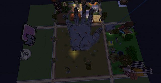 The Creaters Hand Minecraft Map
