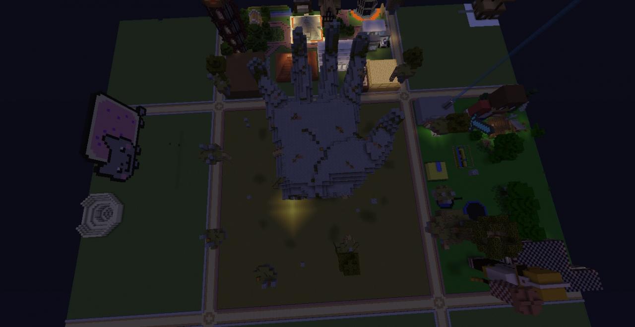The Creaters Hand Minecraft Map