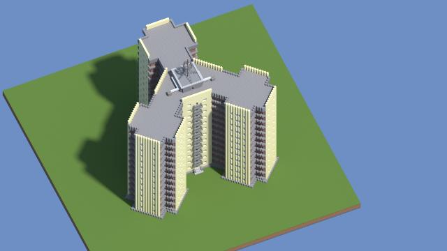 Residential building Minecraft Map