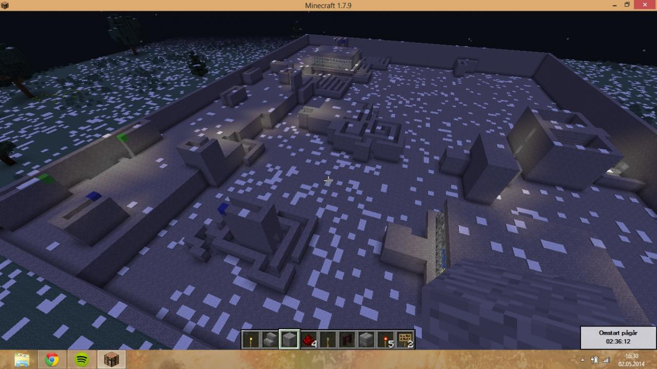 The maze Minecraft Map