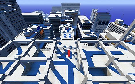 Mirror's Edge In MINECRAFT!!! Minecraft Map