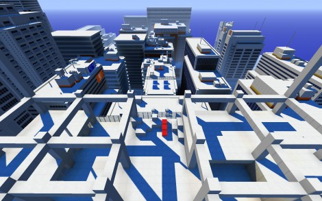 Mirror's Edge In MINECRAFT!!! Minecraft Map