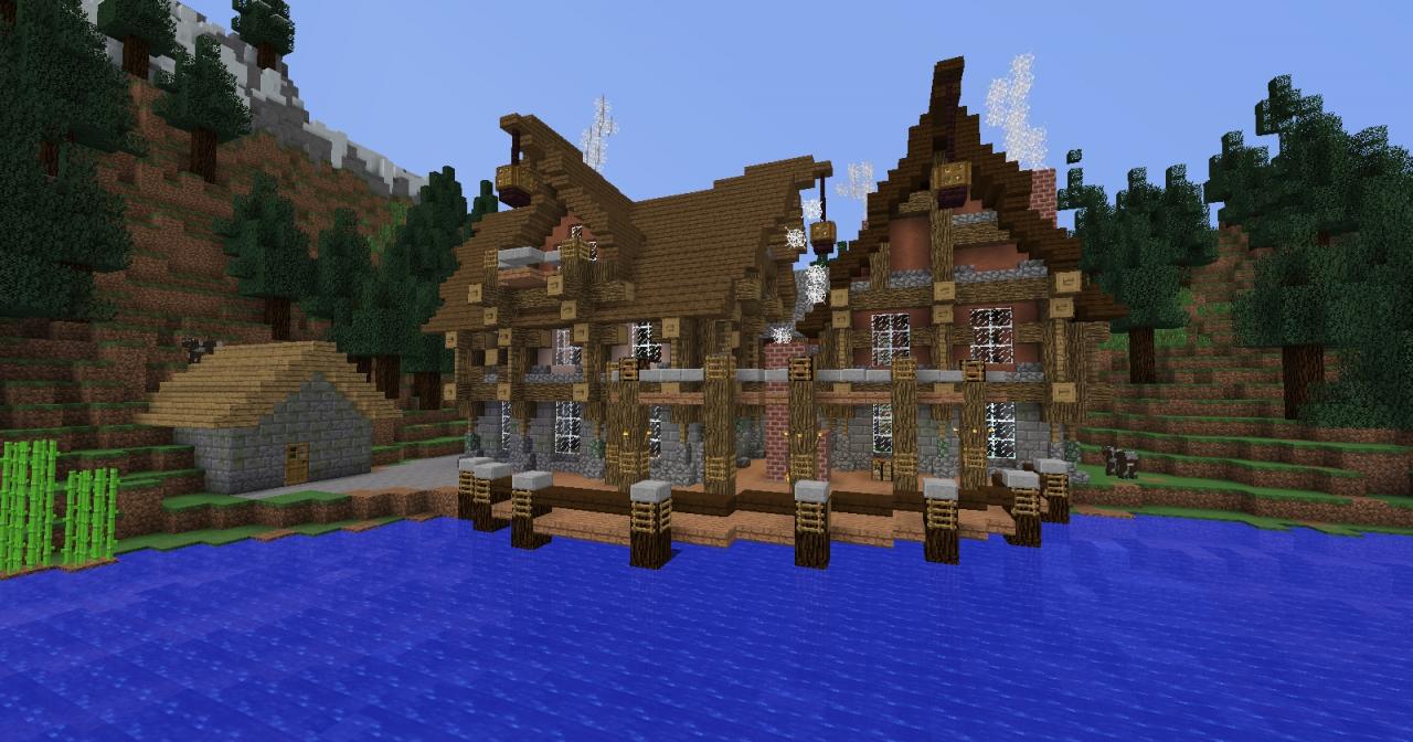 FisherManHouse Minecraft Map