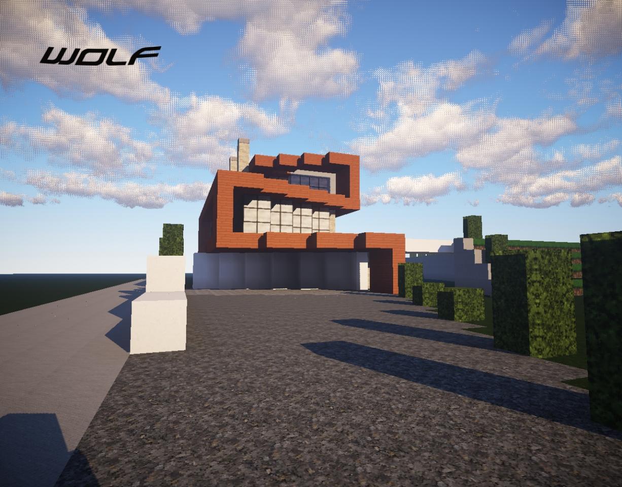 Wolf mansion Minecraft Map