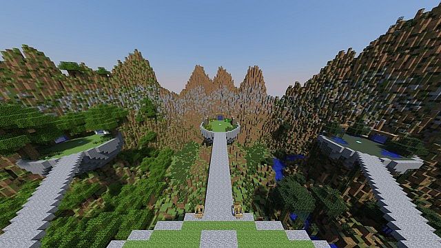 Biome Portal Spawn Minecraft Map