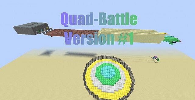 Quad-Battle v1 Minecraft Map