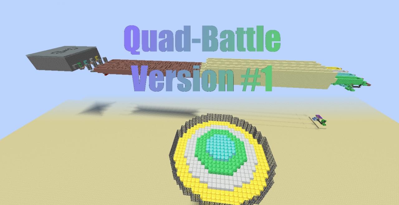 Quad-Battle v1 Minecraft Map