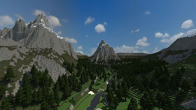 -Ragnarfjördður- [Custom Terrain] Minecraft Map