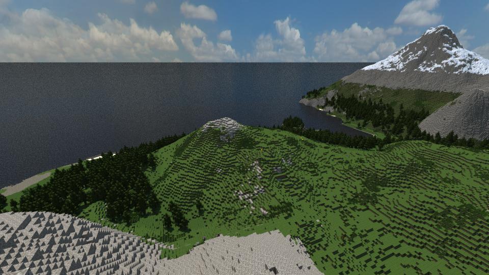 -Ragnarfjördður- [Custom Terrain] Minecraft Map