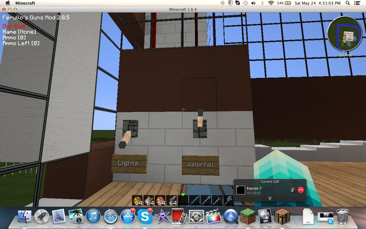 Ultra high tech Modern House Minecraft Map