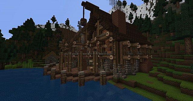 FisherManHouse Minecraft Map