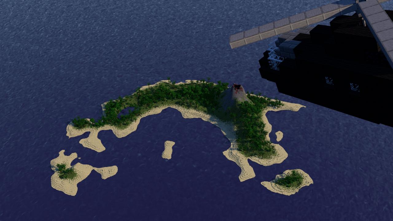 Tropical Islands [With Ores and Caves!] Minecraft Map