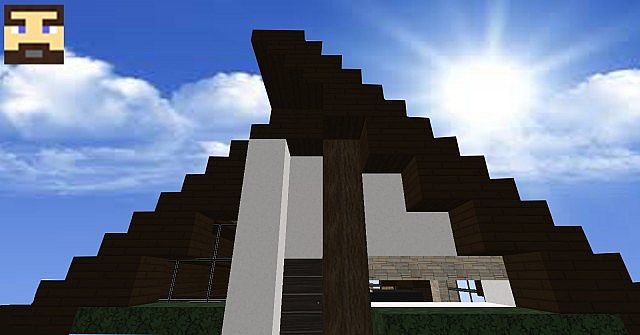 Wolf Manor-Modern House Minecraft Map