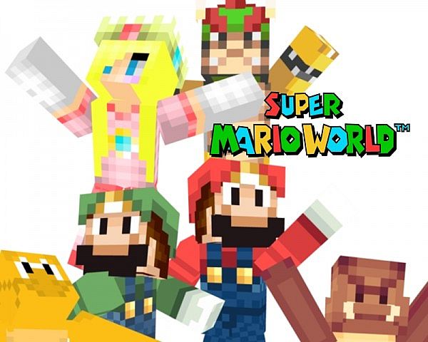 Super mario bros 8-bit PACK! (pop reel!) Minecraft Texture Pack