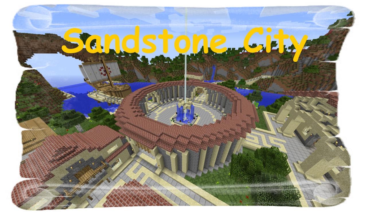 Sandstone City Minecraft Map