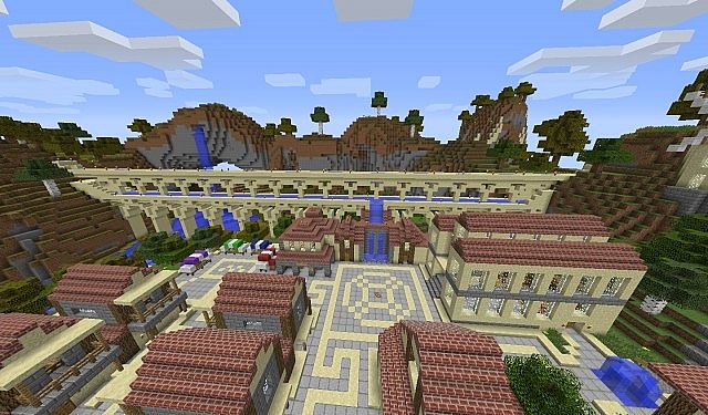 Sandstone City Minecraft Map