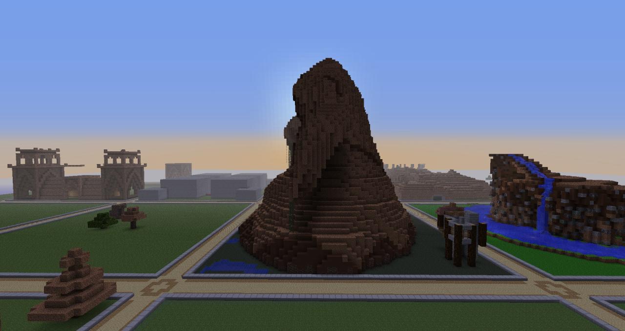 Mud monster! Minecraft Map