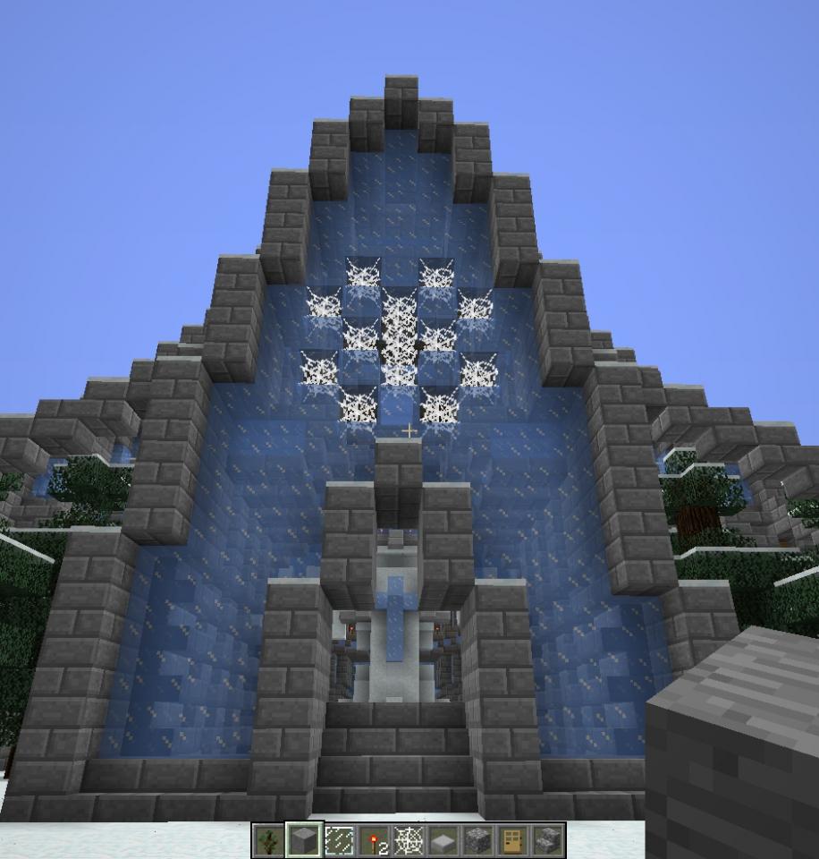 Small Ice Temple Minecraft Map
