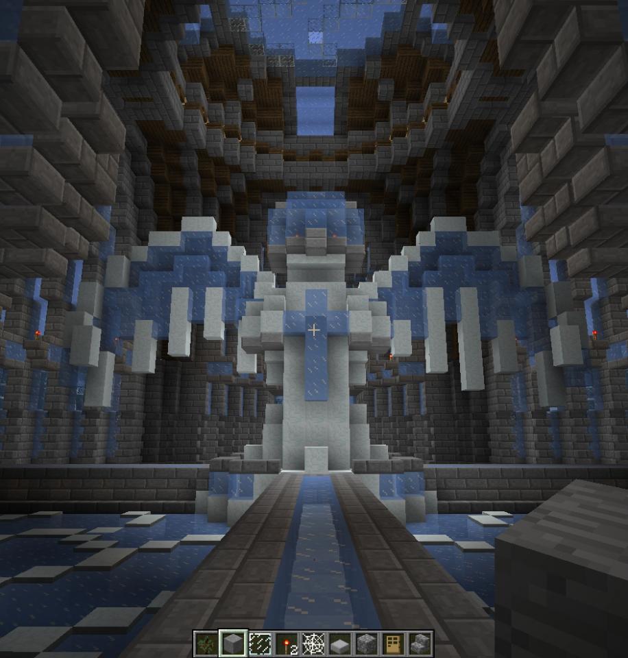 Small Ice Temple Minecraft Map