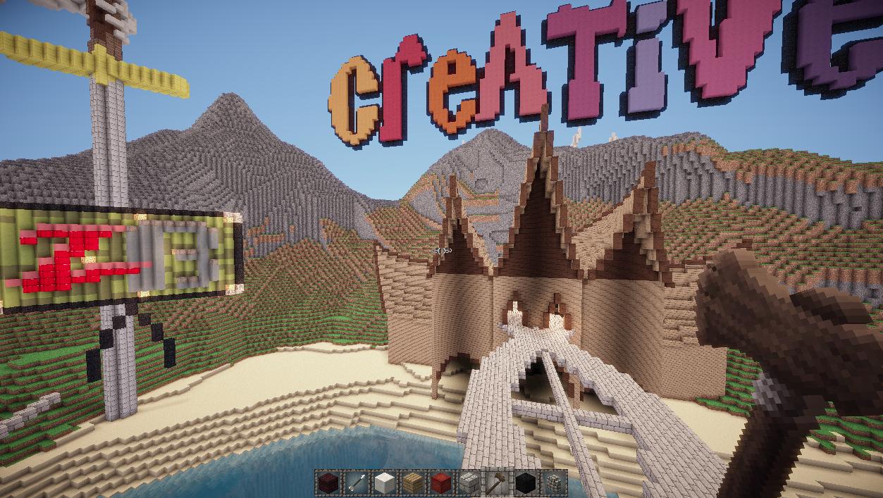 BlockbyBlock.tv MEGA HUB Minecraft Map