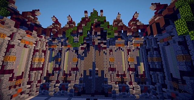 Inferno rush walls Minecraft Map