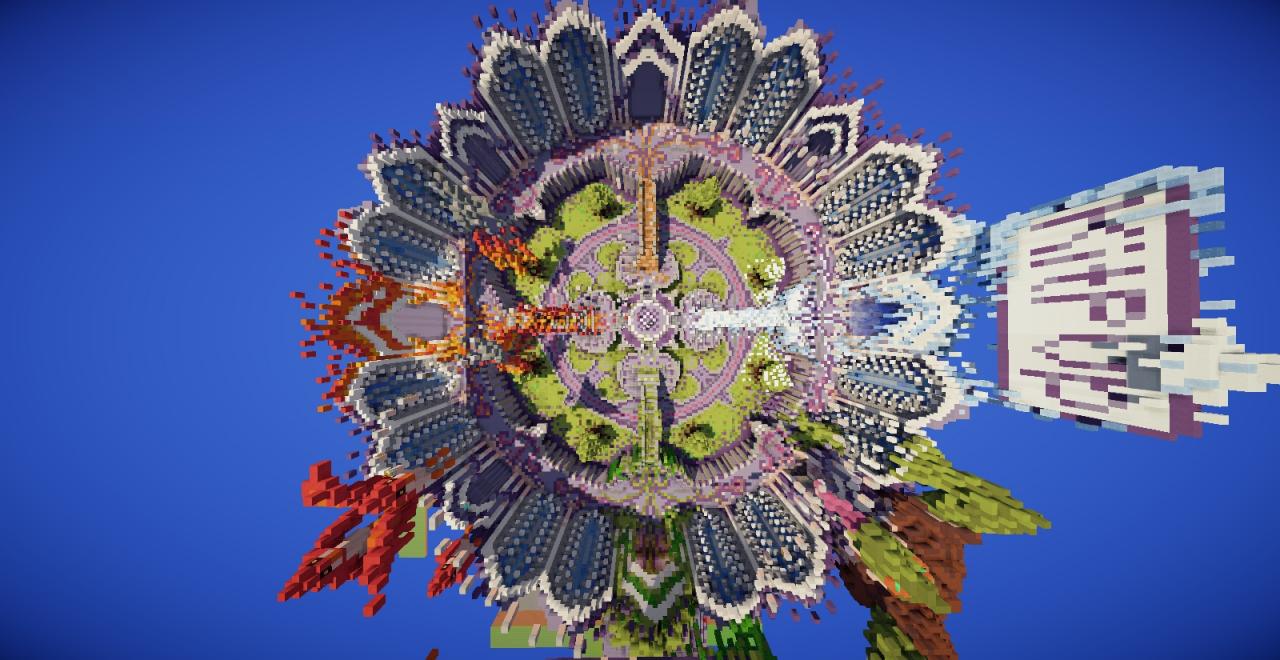 Minecraft Server Hub Build: TheNestMC Minecraft Map