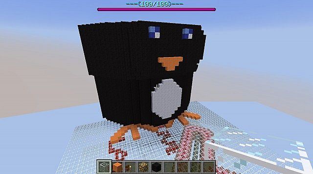 Penguin Minecraft Map
