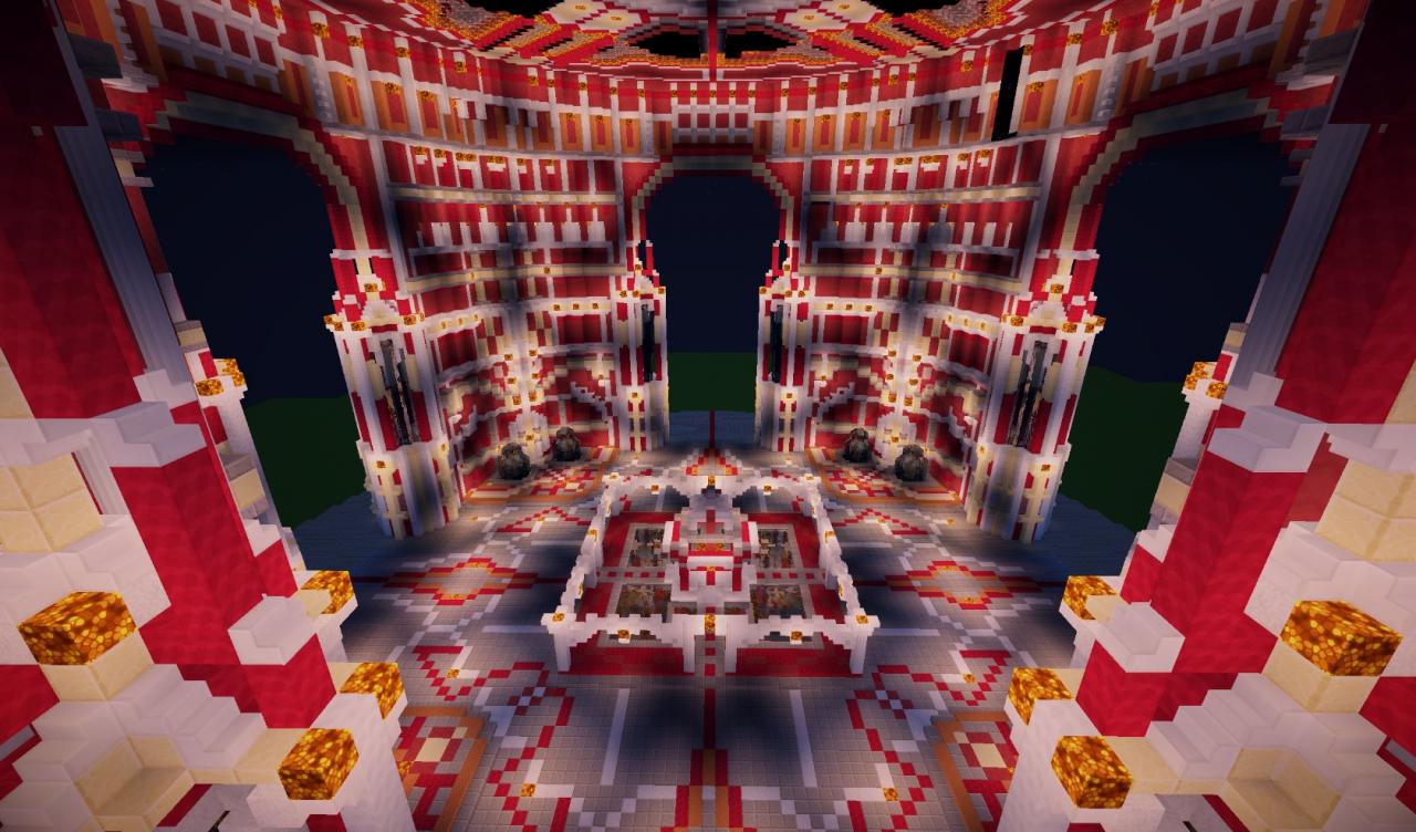 Spawn | Tourmaline Temple Minecraft Map