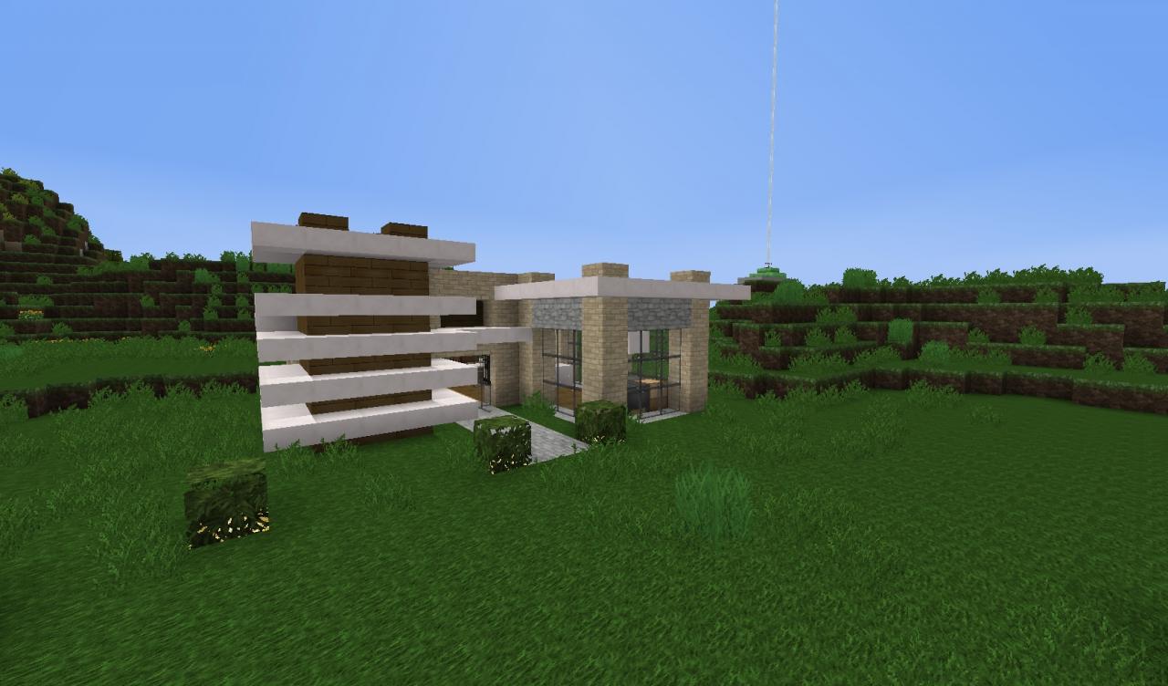 Mini | 16x16 Modern House Minecraft Map