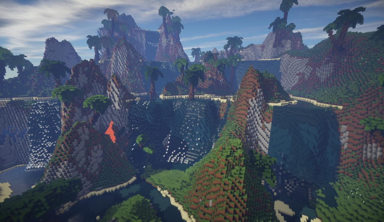 Fully survivalable SSP/SMP map [dungeons, end portal, npc towns and ...