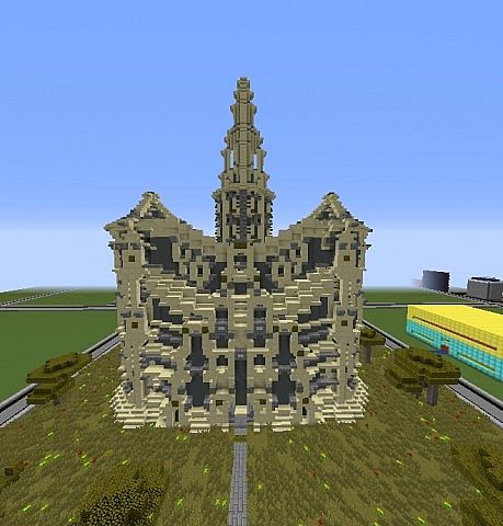 Sandstone Build Minecraft Map