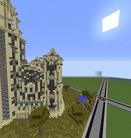 Sandstone Build Minecraft Map