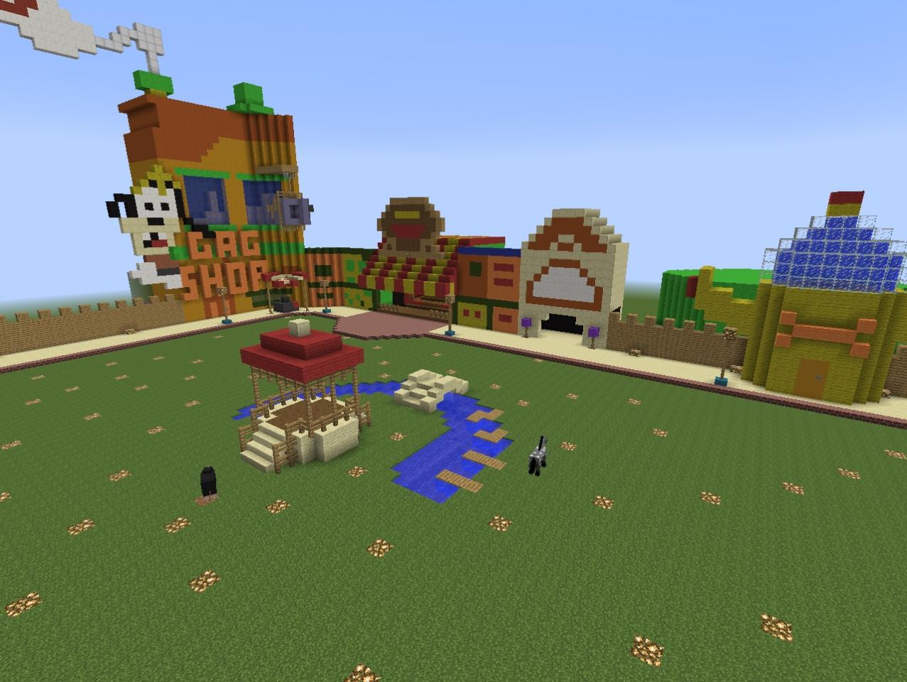 Toontown Online In Minecraft Minecraft Map