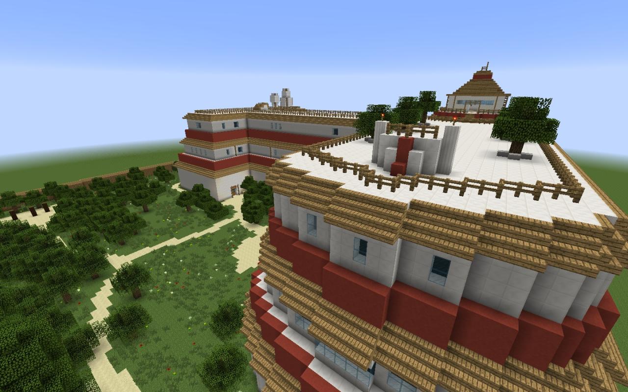 Naruto ninja academy Minecraft Map