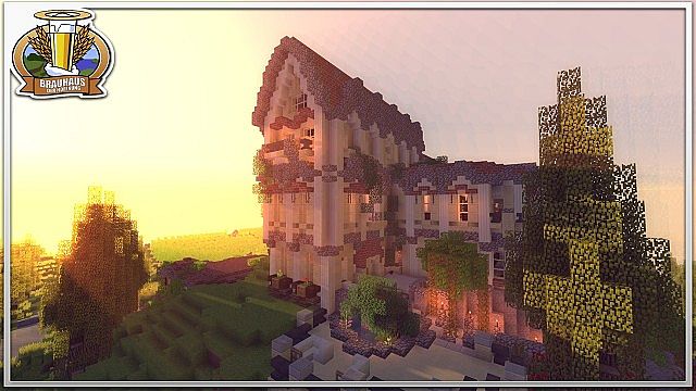 BdH Map 9 | Tuscany Manor and Landscape Minecraft Map