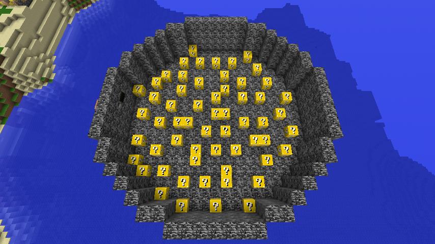 Lucky Block PvP Arena Minecraft Map