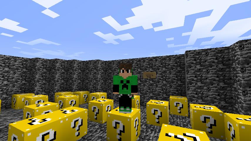 Lucky Block PvP Arena Minecraft Map