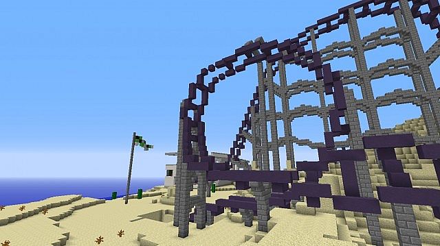 [Roller Coaster] - Sandstorm Minecraft Map