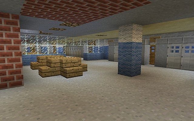 Blombackaskolan (flower hill school) Minecraft Map