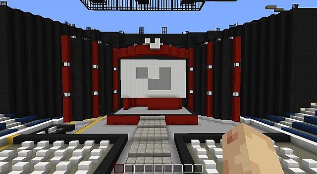 WWE RAW Stage 2014 Minecraft Map