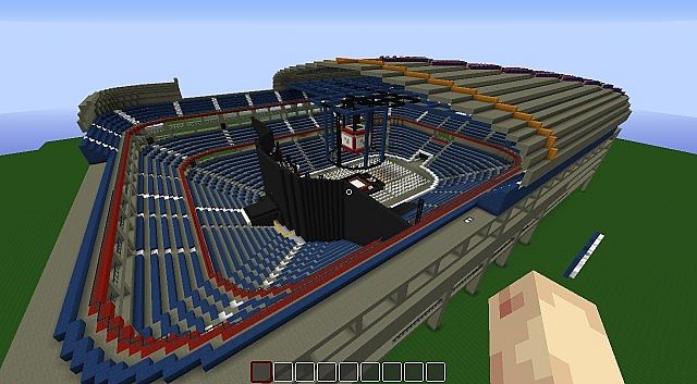 WWE RAW Stage 2014 Minecraft Map