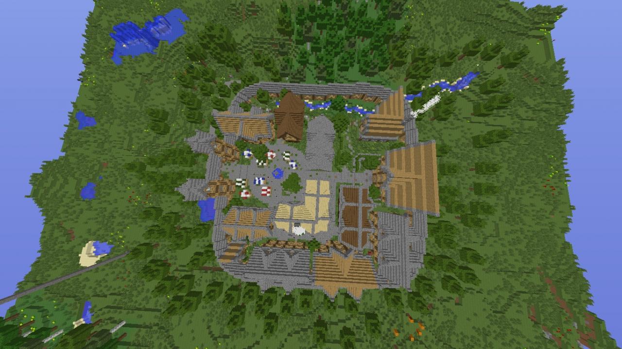 TallenVale Build for MineZ Minecraft Map